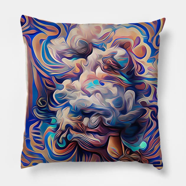 Azure Bulging Psychedelic Nug Smoke Weed Cannabis - Nugs - Pillow ...