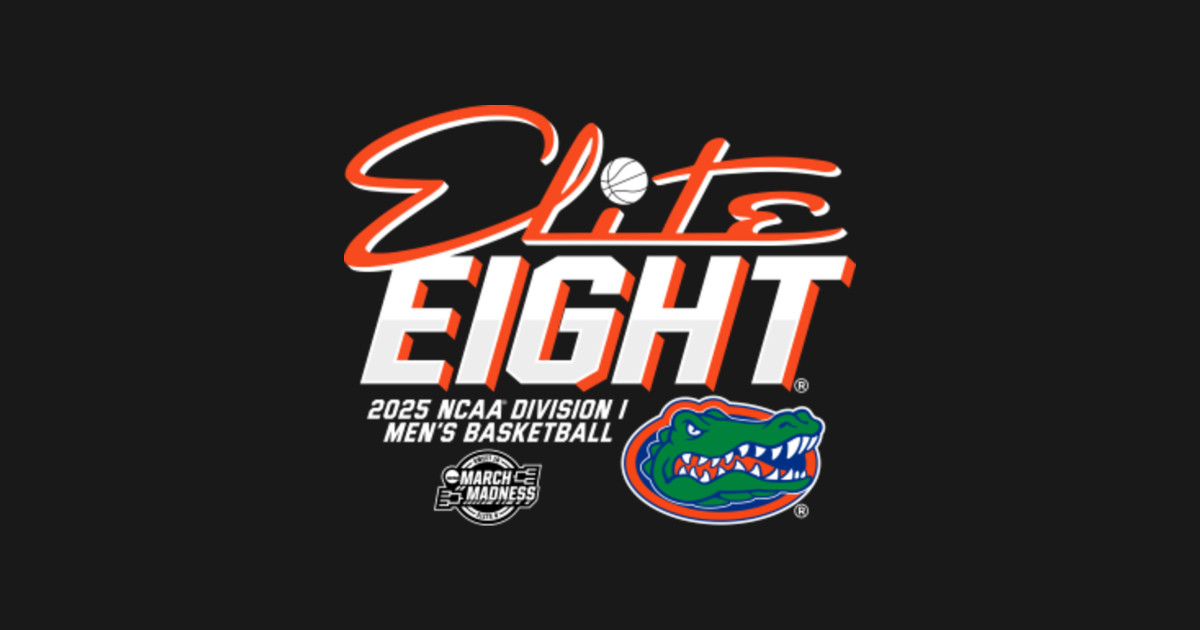 Elite Eight Florida Gators 2025 NCAA Men’s Basketball March Madness ...