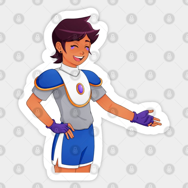 Luz Noceda The Owl House - Night Light - Sticker | TeePublic