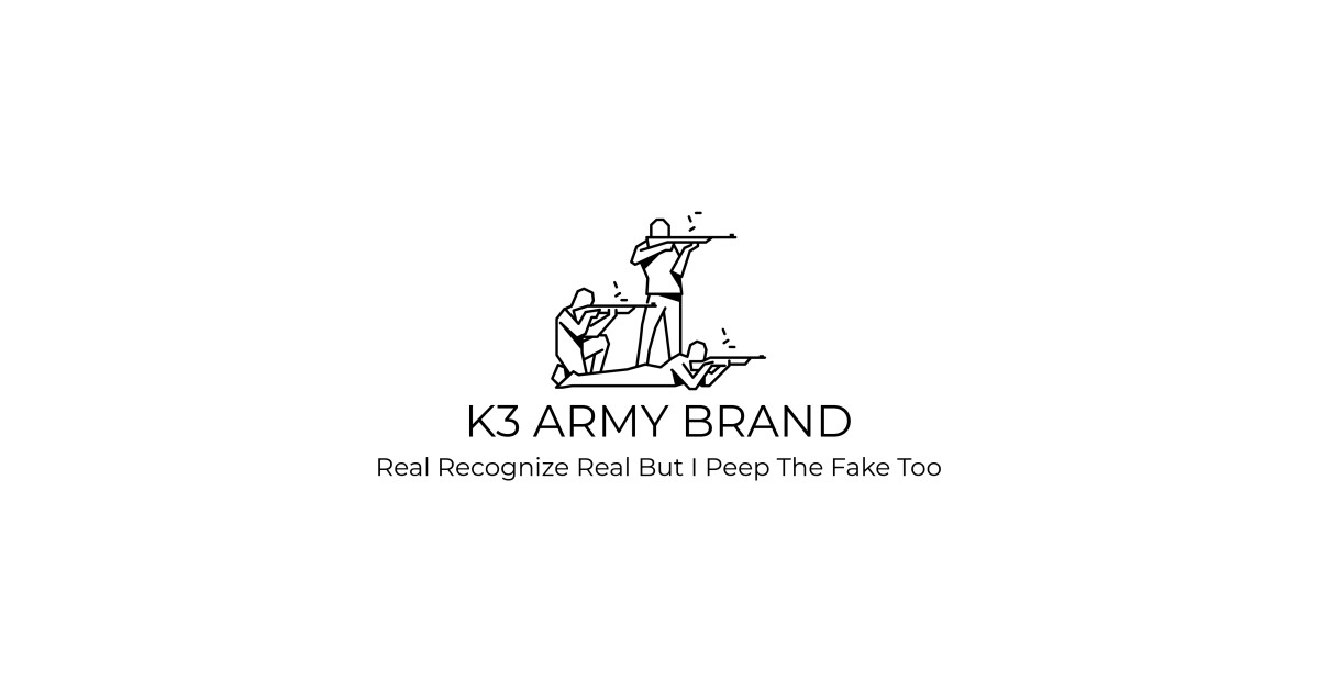 K3 Army Brand Logo - K3 Army - T-Shirt | TeePublic