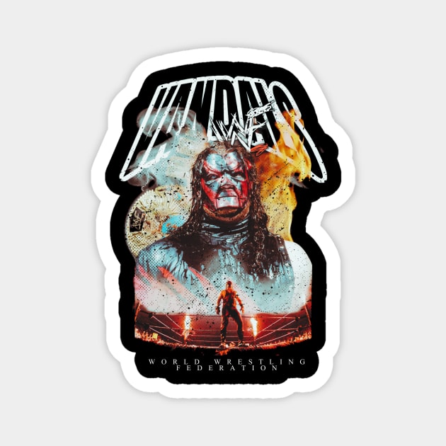 Big Red Machine - Wrestling - Magnet | TeePublic