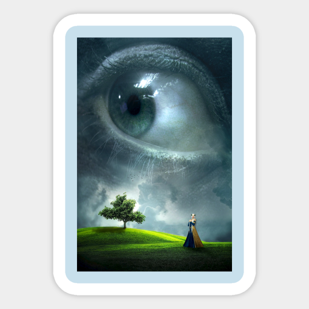 Watchful eye - Eyes - Sticker | TeePublic