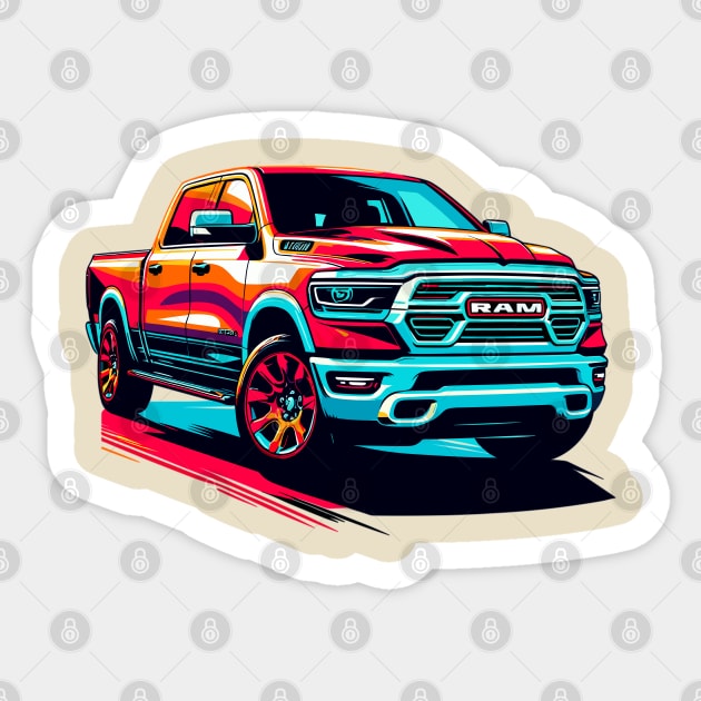 Dodge Ram 1500 - Dodge - Sticker | TeePublic