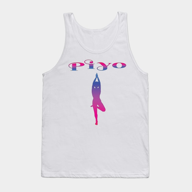 Original PiYo Gradient Design - Piyo - Tank Top | TeePublic