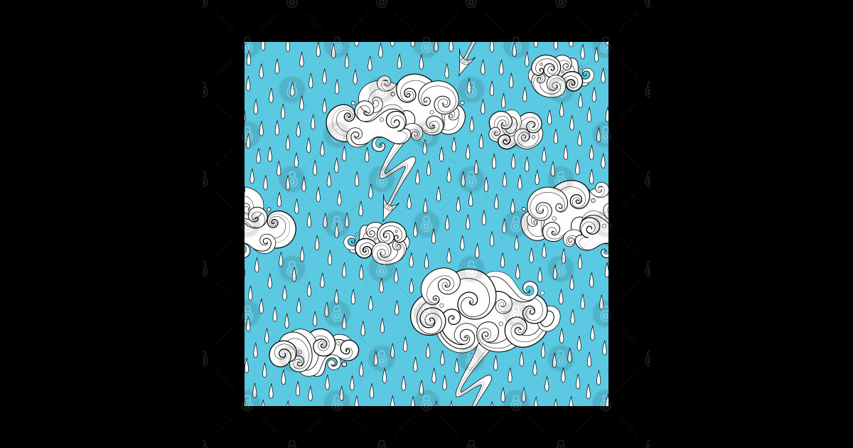 Fairytale Weather Forecast Large Scale Print - Texture - Sticker ...