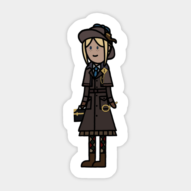 Lady Truth Cartoon 1 - Identity V - Sticker | TeePublic
