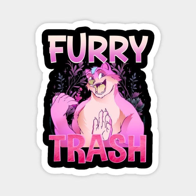 Furry Trash I Furries Convention I Anime Cosplay - Fursuit - Magnet ...