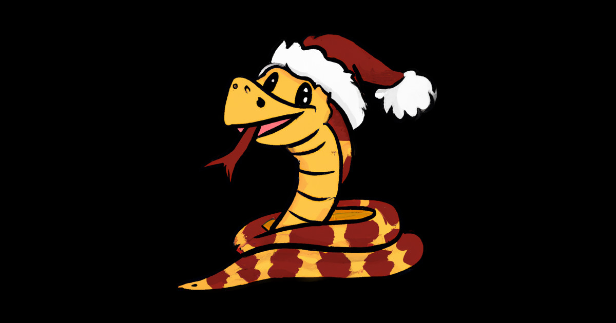 Cute Rattlesnake Drawing - Rattlesnake - Sticker | TeePublic