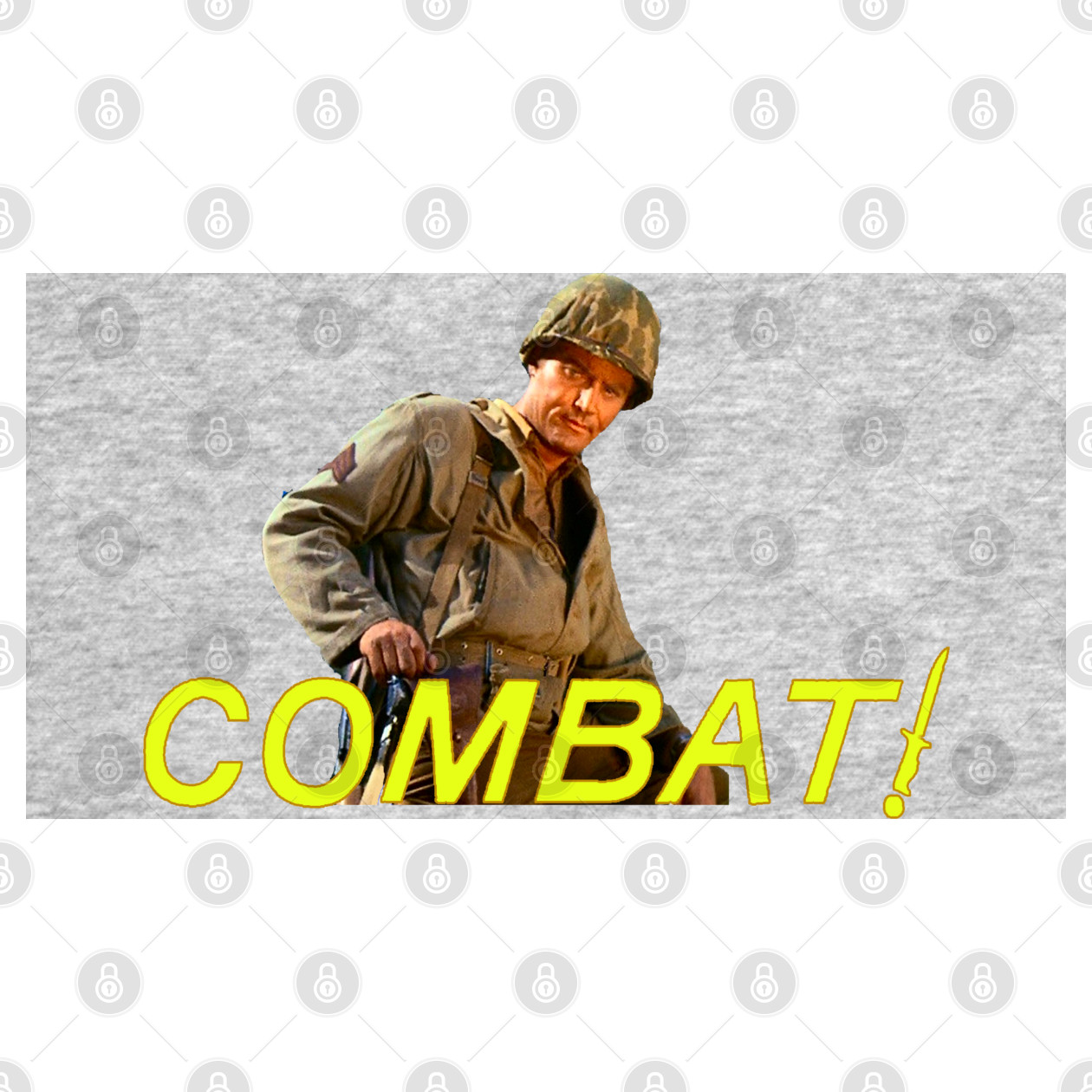 COMBAT! Sgt. Saunders - Combat - Baseball T-Shirt | TeePublic