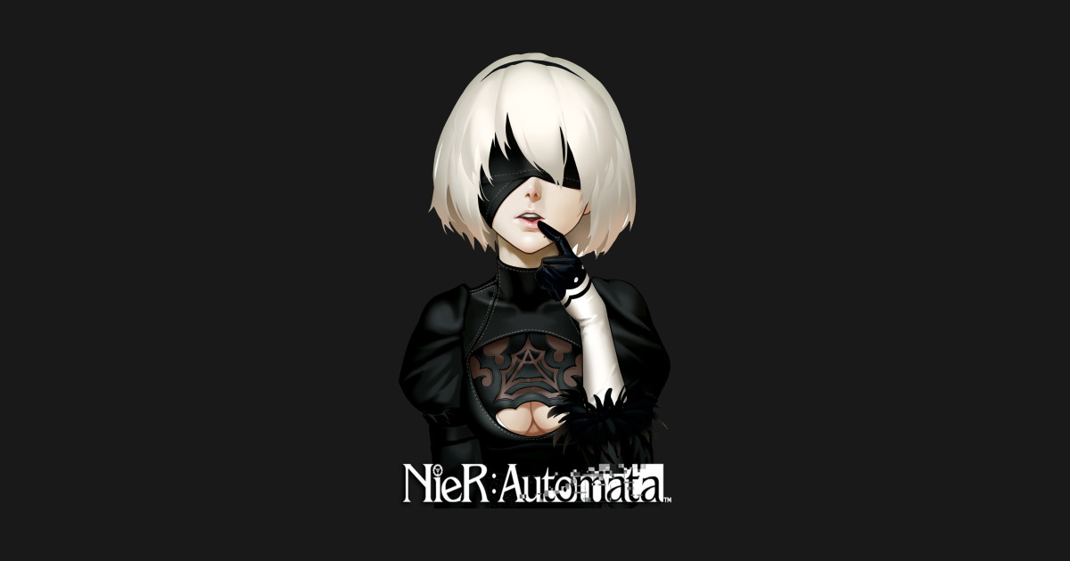 2B Nier New Design - Automata - T-Shirt | TeePublic