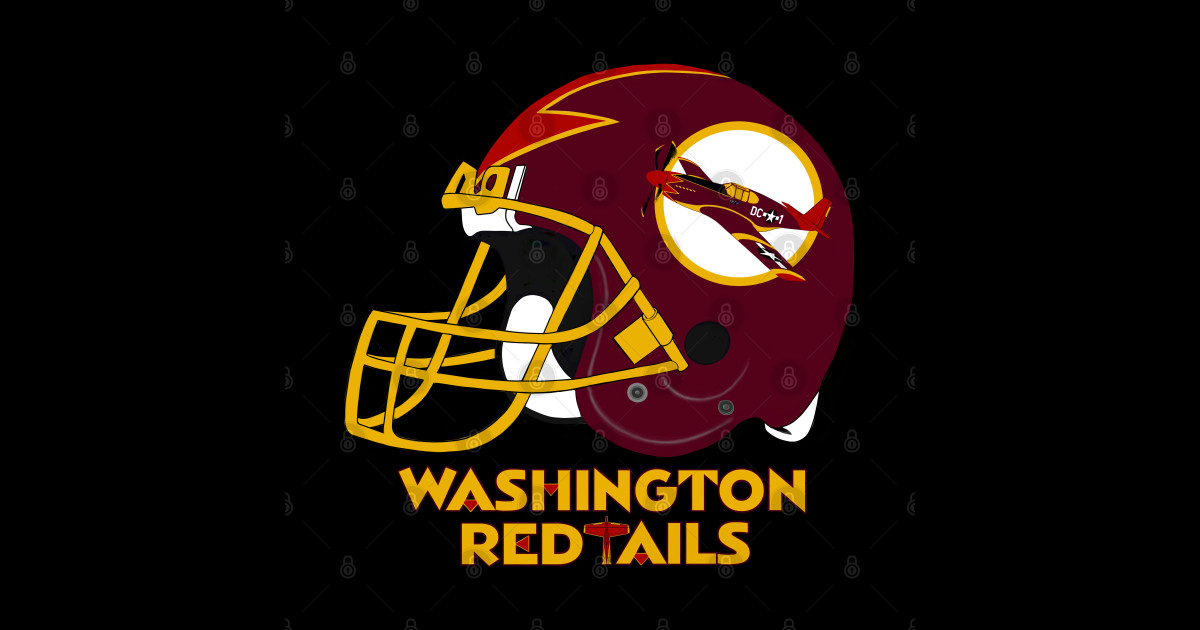 Washington Red Tails - Washington Red Tails - Sticker | TeePublic