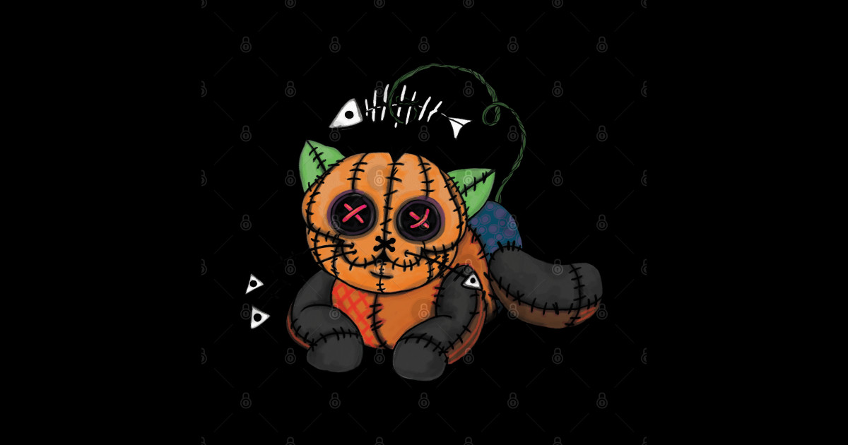Voodoo cat - Voodoo Cat - Sticker | TeePublic