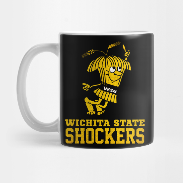 Retro Wichita State Shockers Logo - Wichita State University - Mug ...