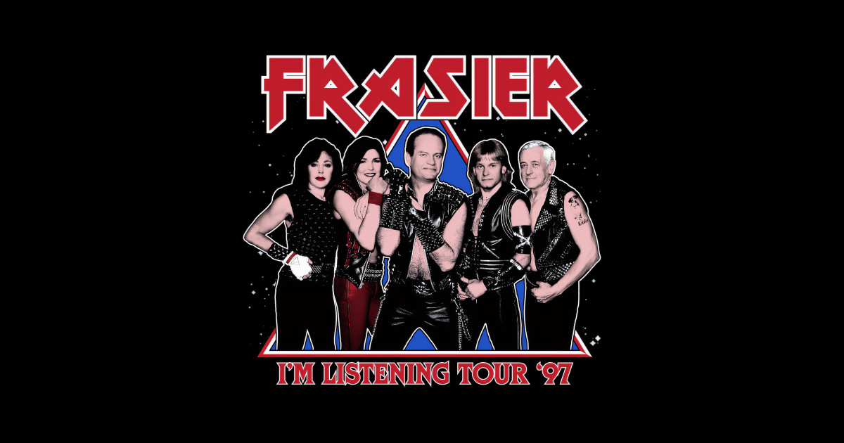 Band Tv Series 90s - Frasier - Sticker | TeePublic