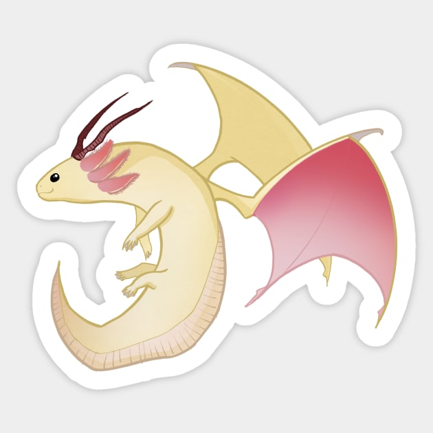 It's a Draxolotl! - Axolotl - Sticker | TeePublic