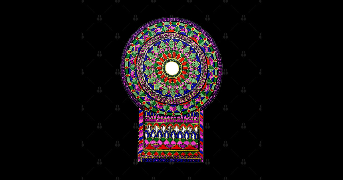 Church Plan Mandala - Church - Sticker | TeePublic