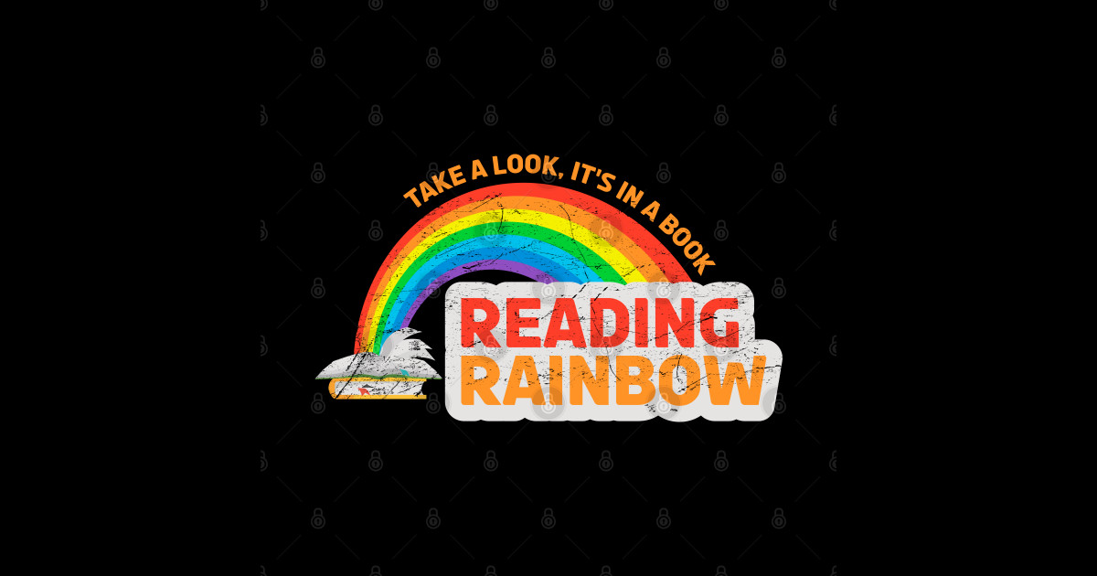 Reading Rainbow Take A Look It's In A Book Vintage - Reading Rainbow ...