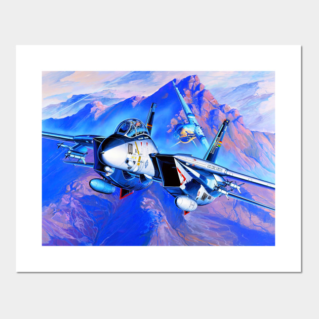 F-14 Tomcat - F14 - Posters and Art Prints | TeePublic