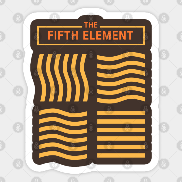 Fifth Element, Elemental Stones - Fifth Element - Sticker | TeePublic