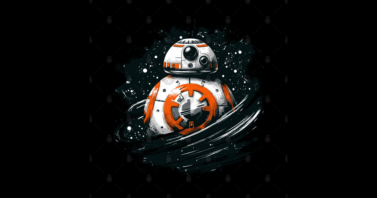 Spherical Droid - Droid - Sticker | TeePublic