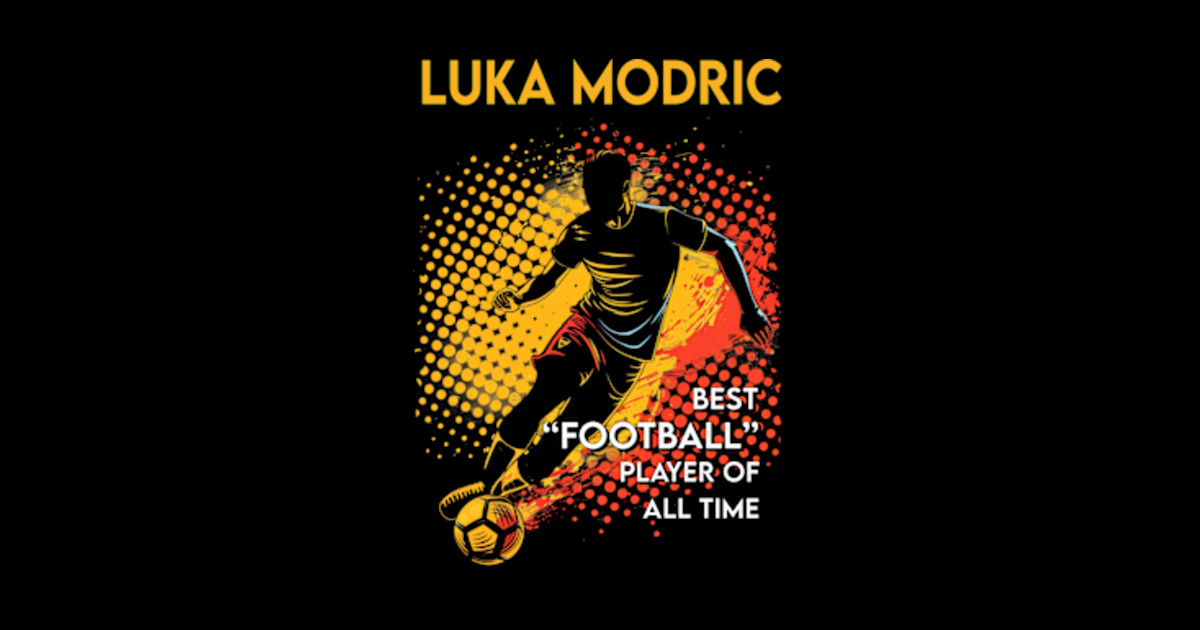 LUKA MODRIC FAN ART - Luka Modric Fan Art - Sticker | TeePublic