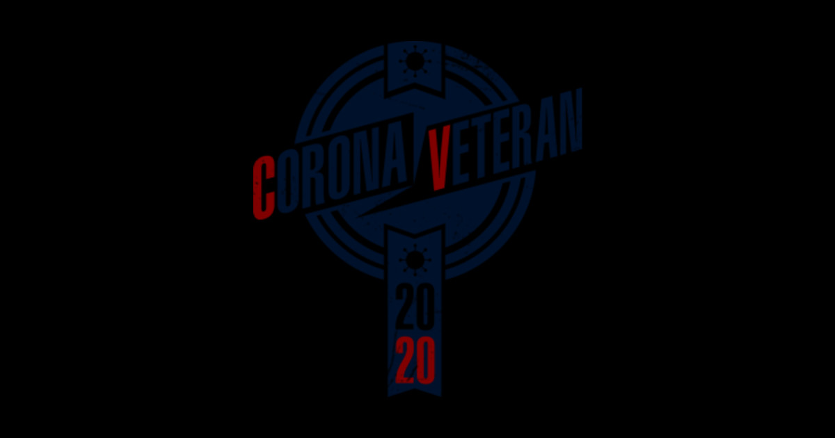 Corona Veteran 2020 Logo Vintage - Coronavirus Survivor - Sticker ...