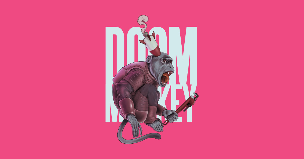 Doom Monkey - Doom Monkey - T-Shirt | TeePublic
