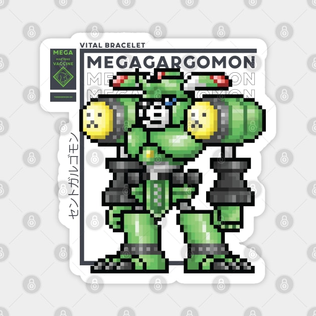 digimon vb megagargomon - Digimon - Magnet | TeePublic