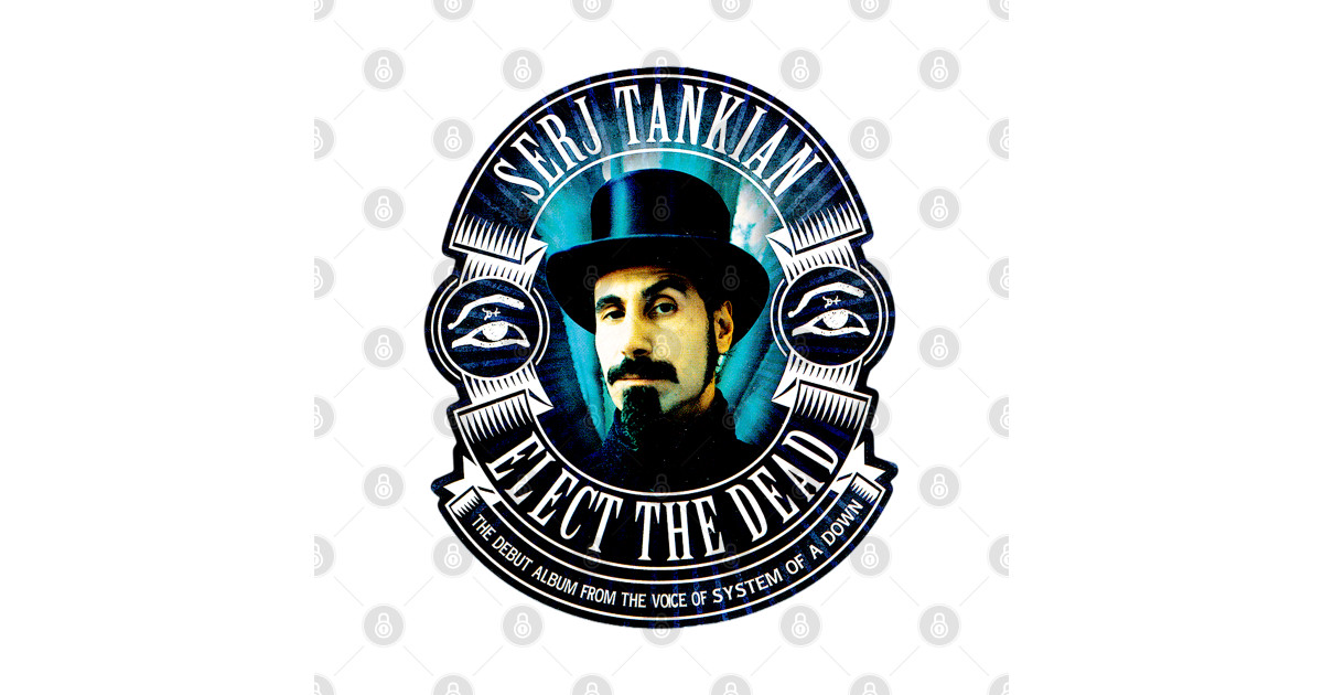 Elect The Dead First Album Singer Heavy Metal - Serj Tankian - T-Shirt ...
