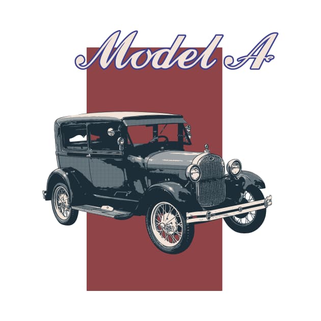 Ford Model A - Ford - T-Shirt | TeePublic