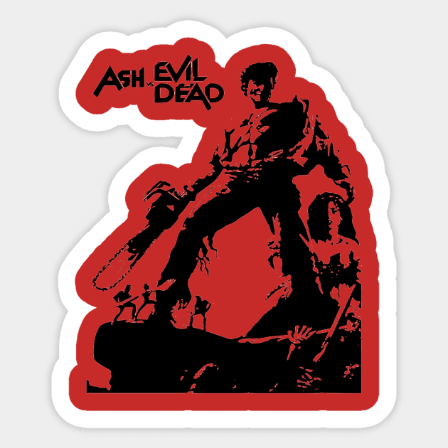 Ash vs Evil Dead - Evil Dead - Sticker | TeePublic