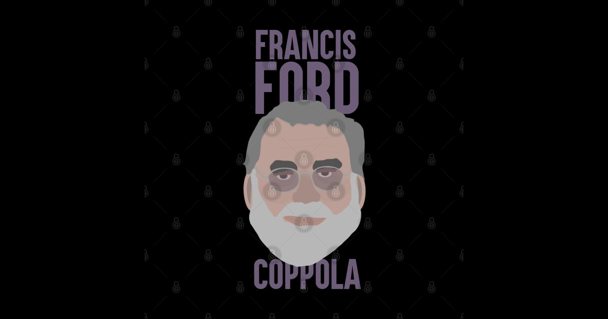 Francis Ford Coppola Head - Francis Ford Coppola - Sticker | TeePublic