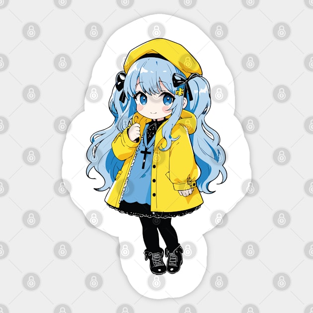 cute luce vatican mascot - Luce - Sticker | TeePublic