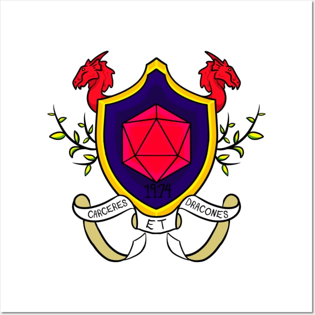 Dungeons and Dragons Crest - Dungeons And Dragons - Posters and Art ...