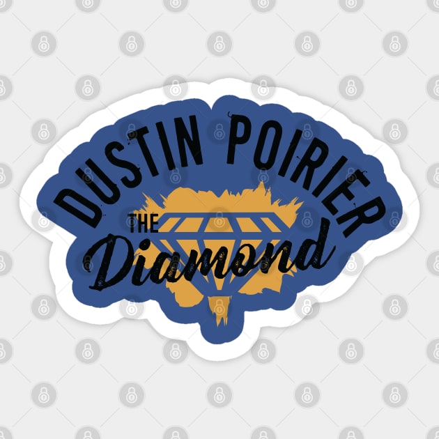 Dustin Poirier The Diamond - Dustin Poirier - Sticker | TeePublic