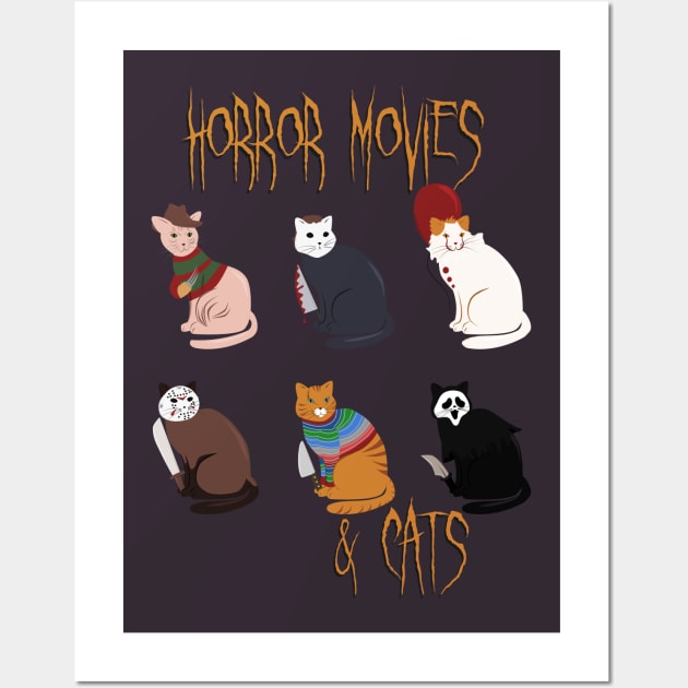 Funny horror movies and cats - Horror Movies Character - Posters and ...