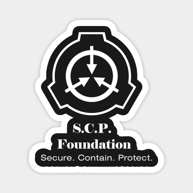 SCP Foundation Logo - Scp - Magnet | TeePublic