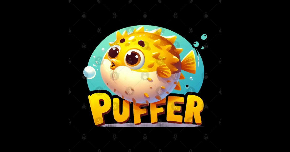 Puffer Fish - Puffer Fish - Posters and Art Prints | TeePublic