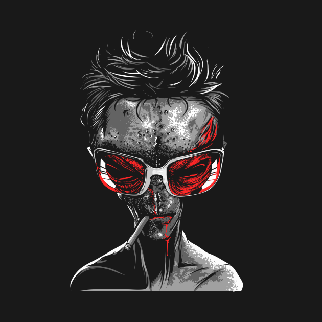 TYLER ALIEN - Fight Club - T-Shirt | TeePublic