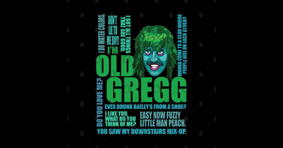 I'm Old Gregg T-Shirt (Light Ver) - Old Gregg - Sticker | TeePublic