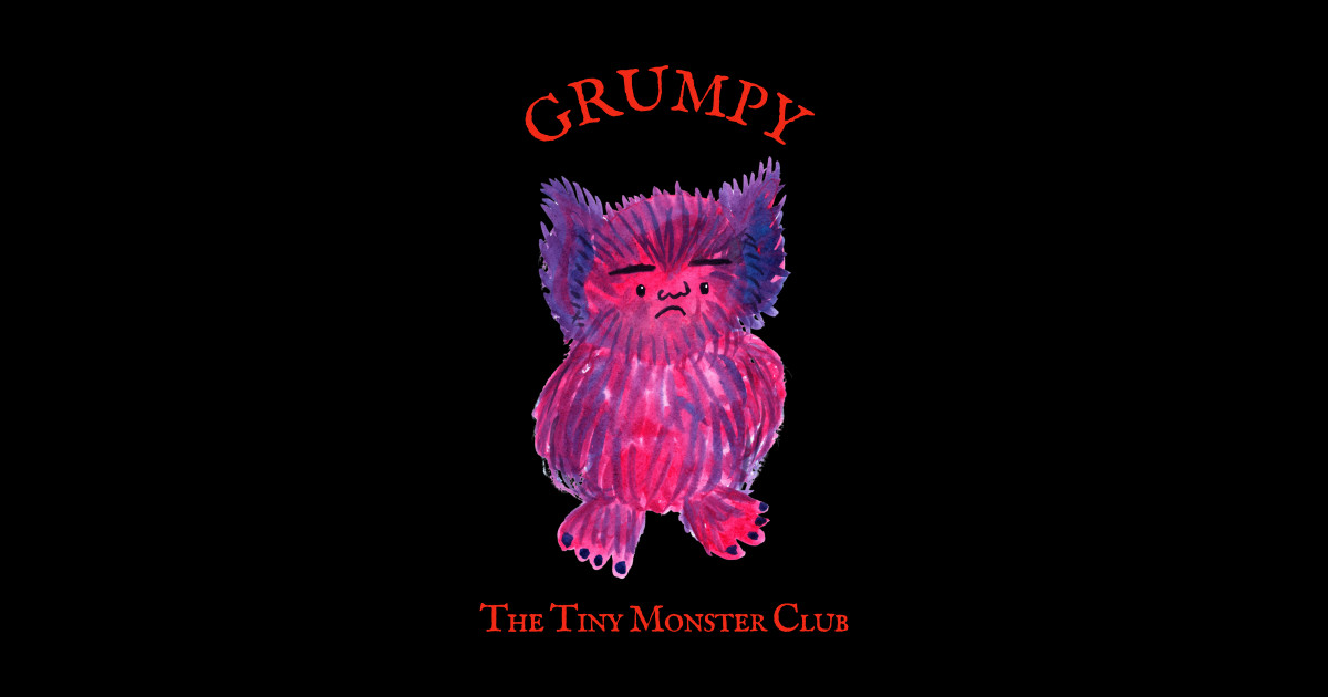 Grumpy – The Tiny Monster Club Character Design - Grumpy Character ...