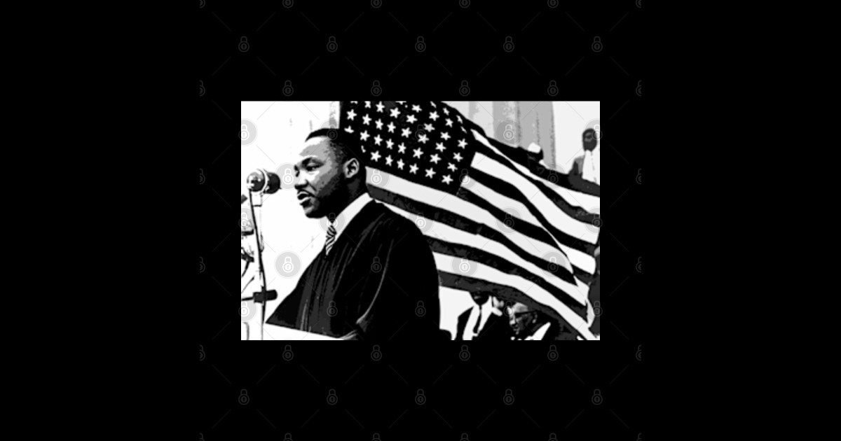 MARTIN LUTHER KING JR - Mlk - Magnet | TeePublic