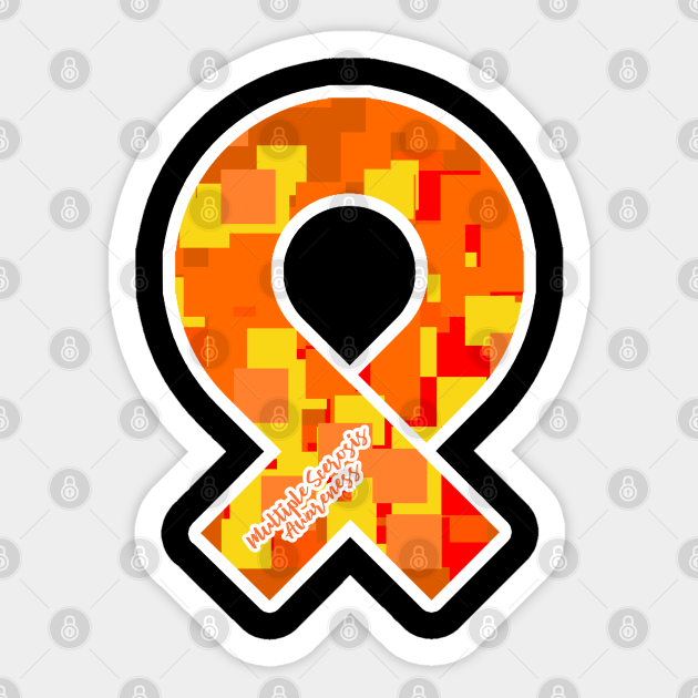 Multiple Sclerosis Awareness Ribbon - Multiple Sclerosis Awareness ...