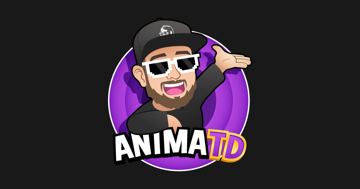 AnimaTD Channel Logo version 1 - Animation - T-Shirt | TeePublic