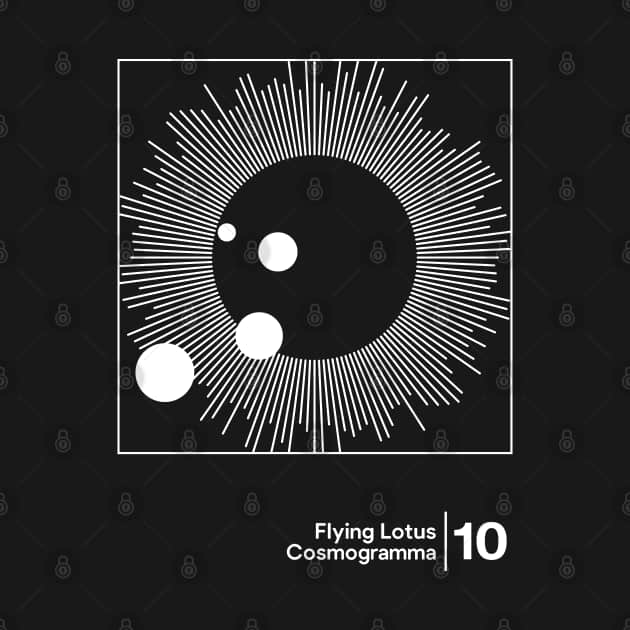 Cosmogramma / Minimalist Graphic Artwork Fan Design - Flying Lotus - T ...