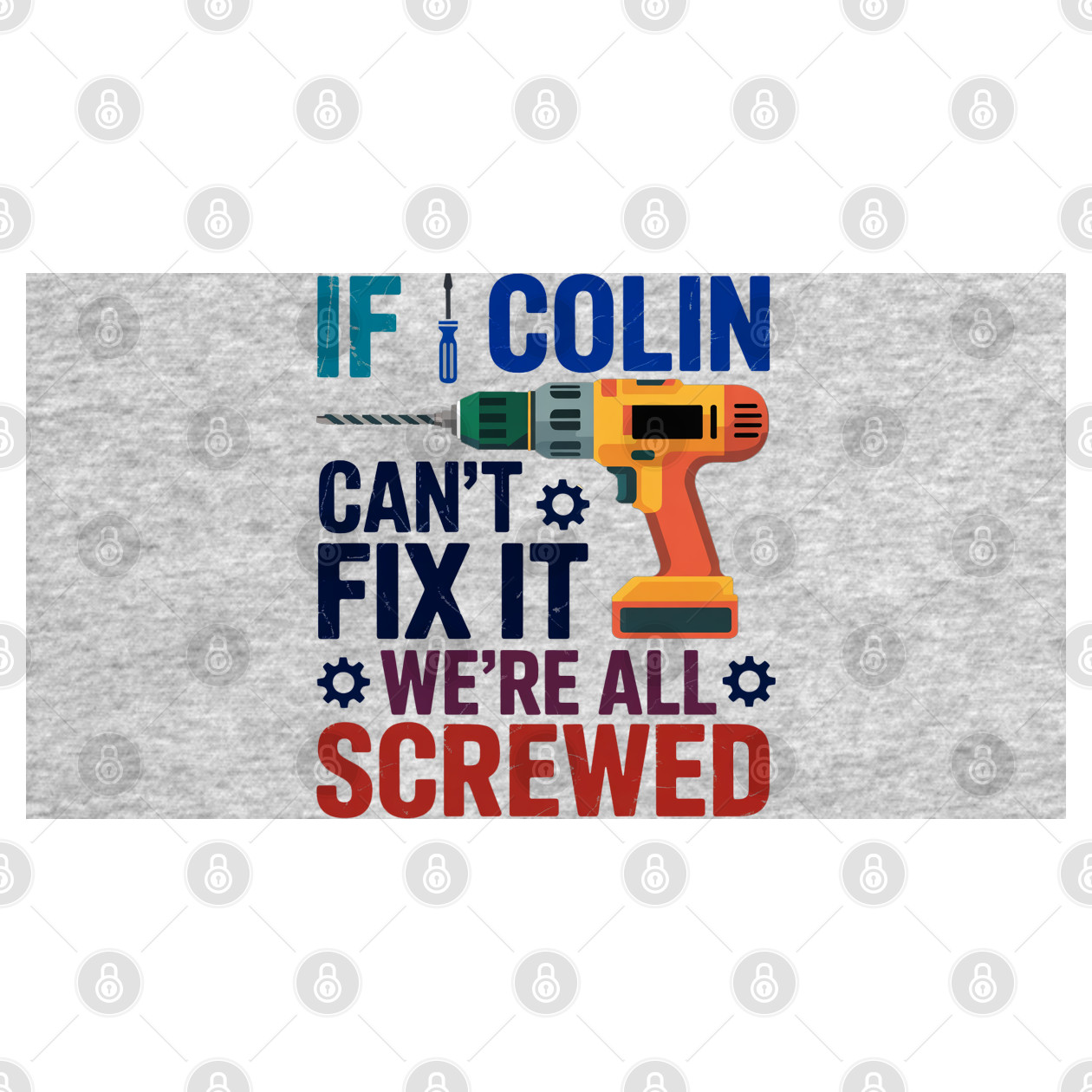 If Colin Can't Fix It We're All Screwed - If Colin Cant Fix It Were All ...