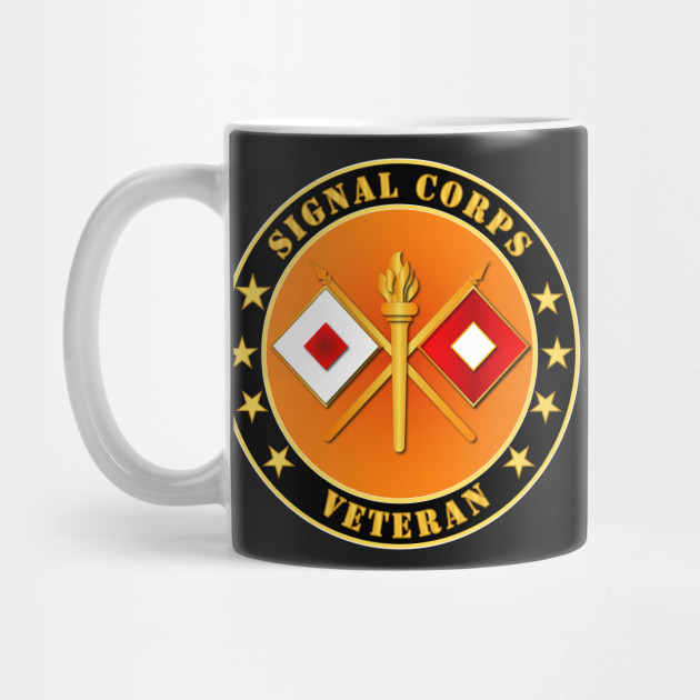 Army - Signal Corps Veteran - Army Signal Corps Veteran - Mug | TeePublic
