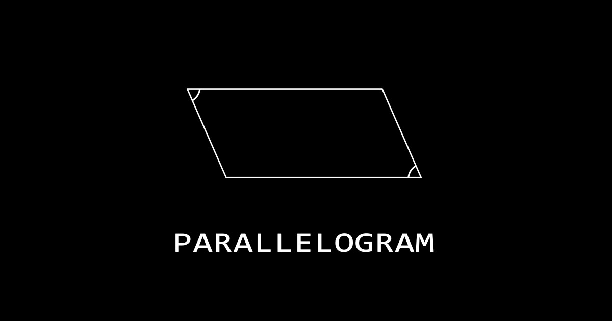 Parallelogram - Geometry - Sticker | TeePublic