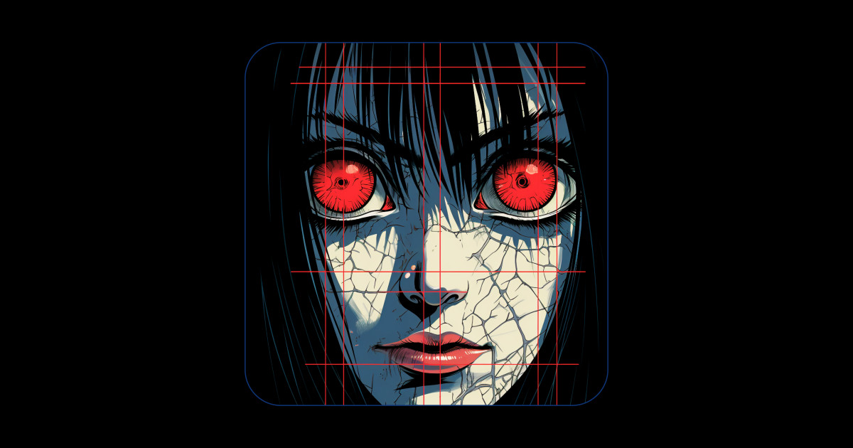 female ghost gaze - Ghost - Sticker | TeePublic