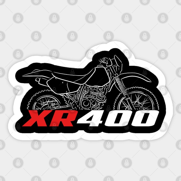 Honda XR400 1996-2004 - Honda - Sticker | TeePublic